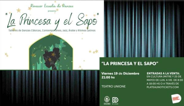 LA PRINCESA Y EL SAPO - Plateaunotickets